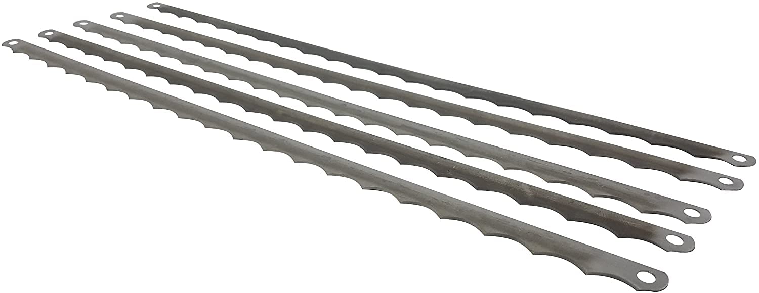 Custom WoodWorks Bread Knife Bow Blade (5)-Carbon Steel