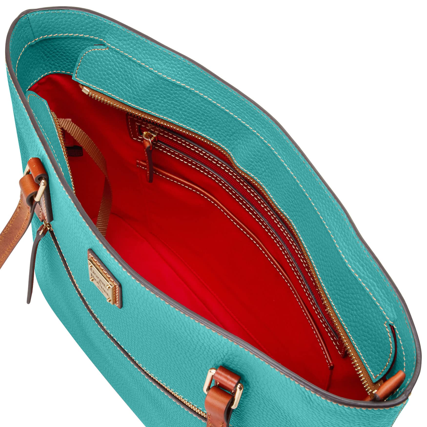 Dooney & Bourke Handbag, Pebble Grain Large Shopper Tote - Spearmint