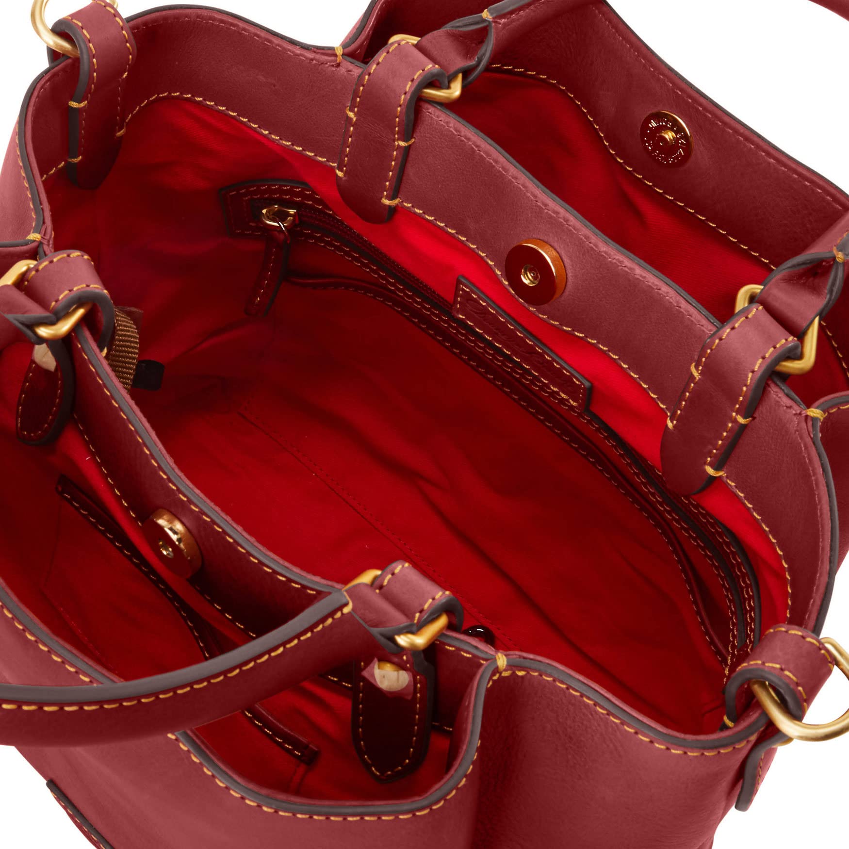 Dooney & Bourke Handbag, Florentine Barlow Satchel - Bordeaux