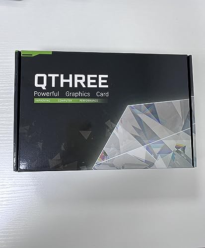 QTHREE GeForce 210 Graphic Card,1024 MB,DDR3,64 Bits,HDMI,DVI,VGA,589 MHz Core Frequency Desktop Video Card for PC Working,DirectX 10.1, OpenGL 3.3,PCI Express x16,Low Profile