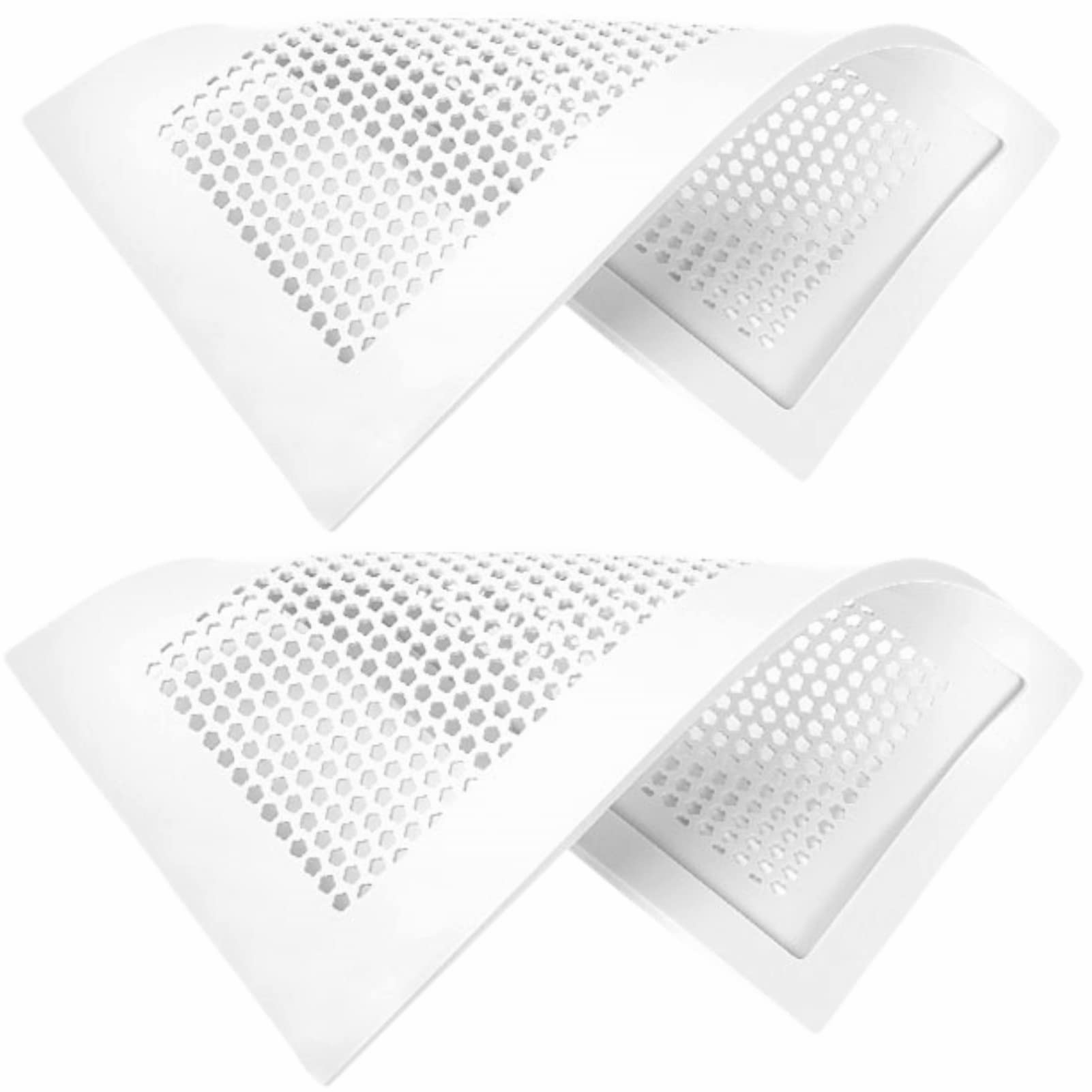 FACAINCXS Baby Proofing Vent Cover for Home Floor - Soft Silicone Child Proof Floor Air Vent Cover (White)
