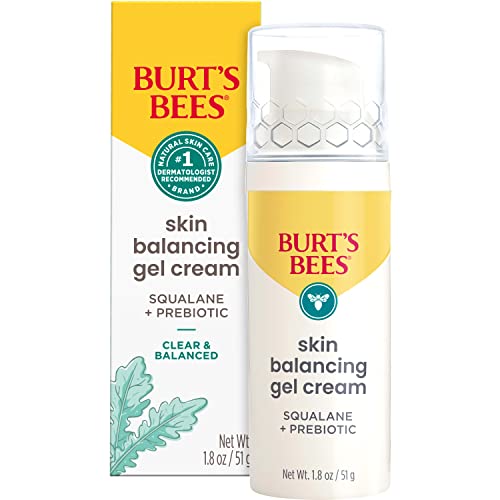 Burtâs Bees Daily Gel Cream , Skin Balancing Face Moisturizer, Hydrates Skin, for All Skin Types, With a Prebiotic, 1.8 Oz.