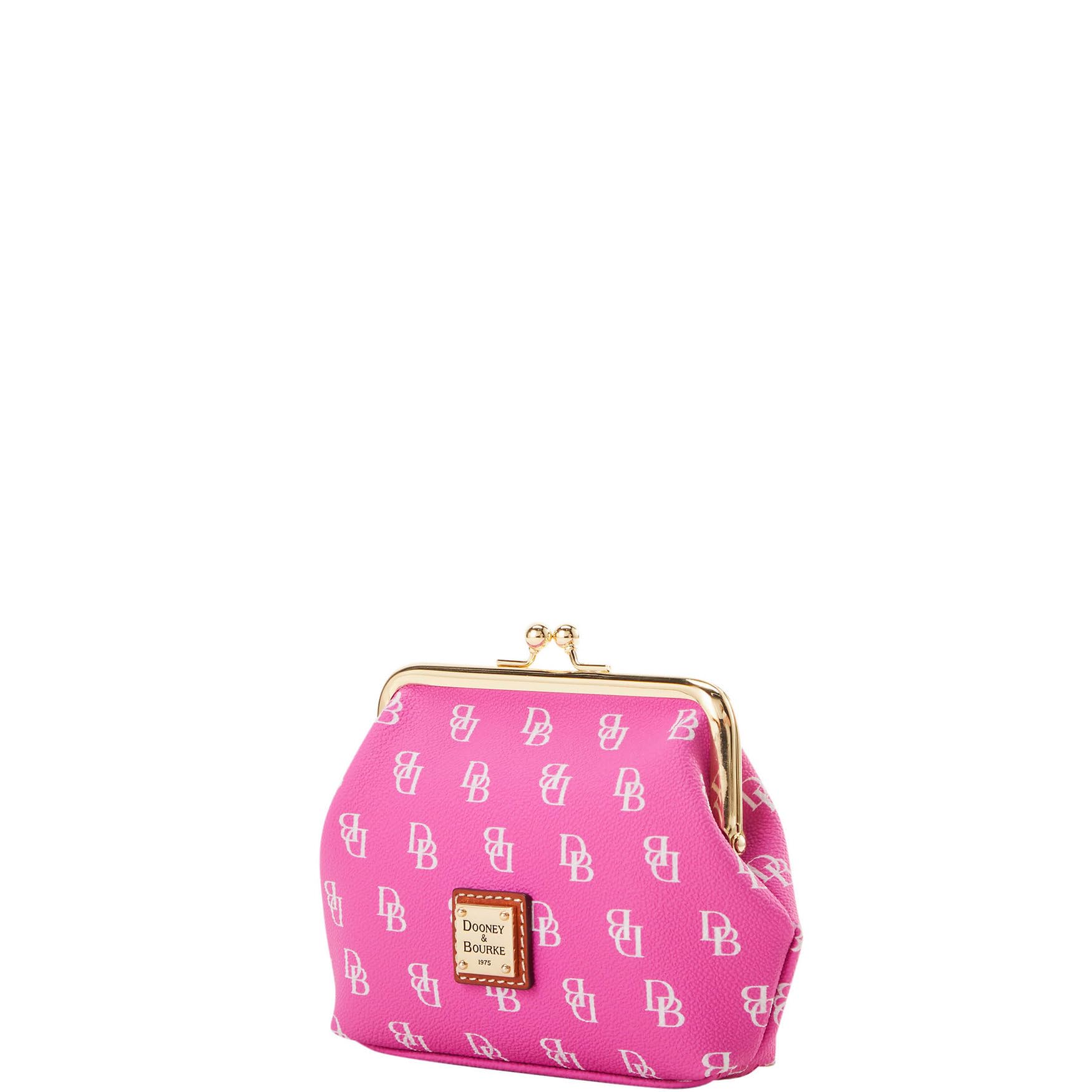 Dooney & Bourke Wallet, Gretta Large Framed Coin Purse Wallet - Fuchsia