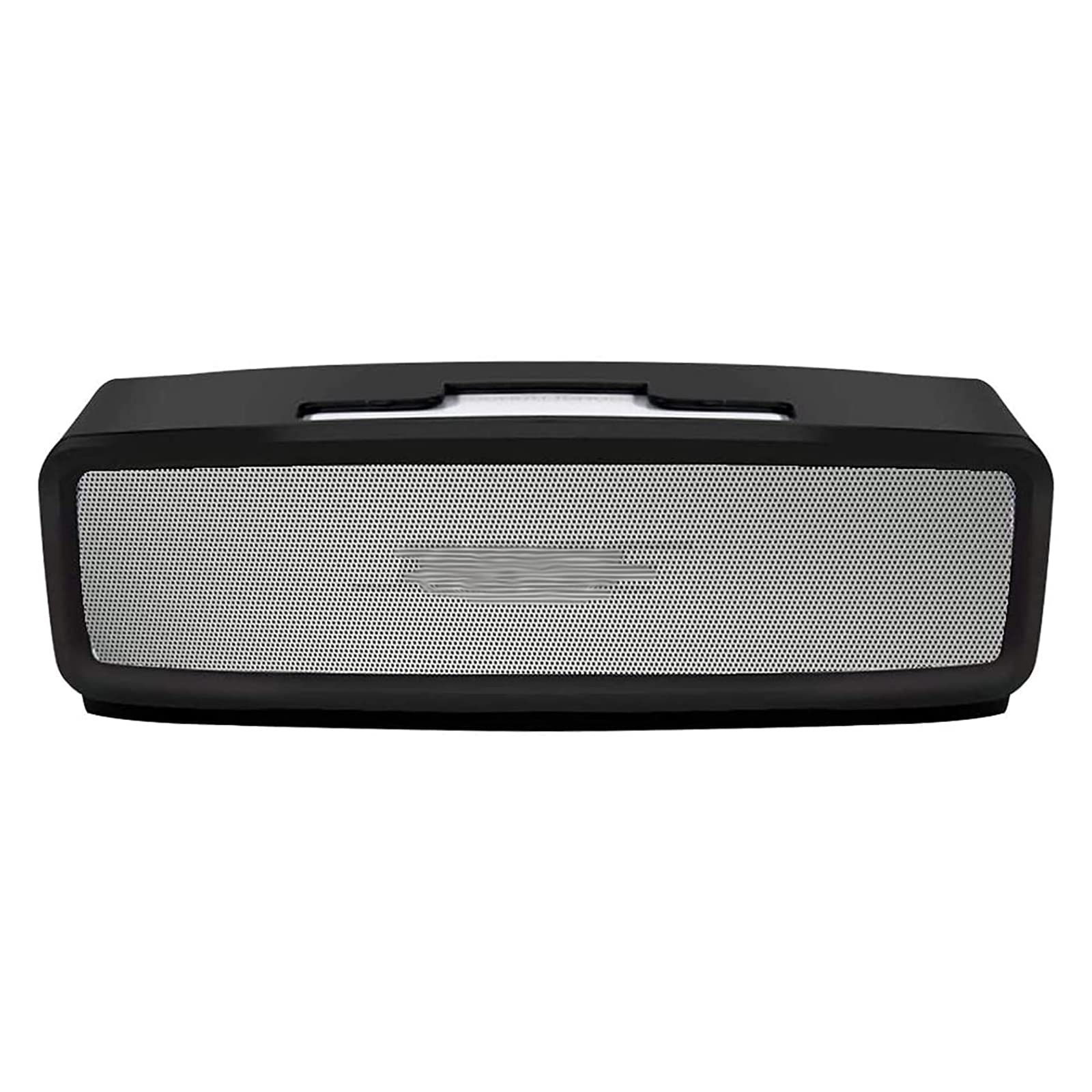 Silicone Soft Case Compatible with Bose Soundlink Mini 1 and 2 Speaker, for Bose Mini case/Gel Soft Skin Cover/Silicone Waterproof Rubber Case, Travel Carry Pouch (Black)-Box Only