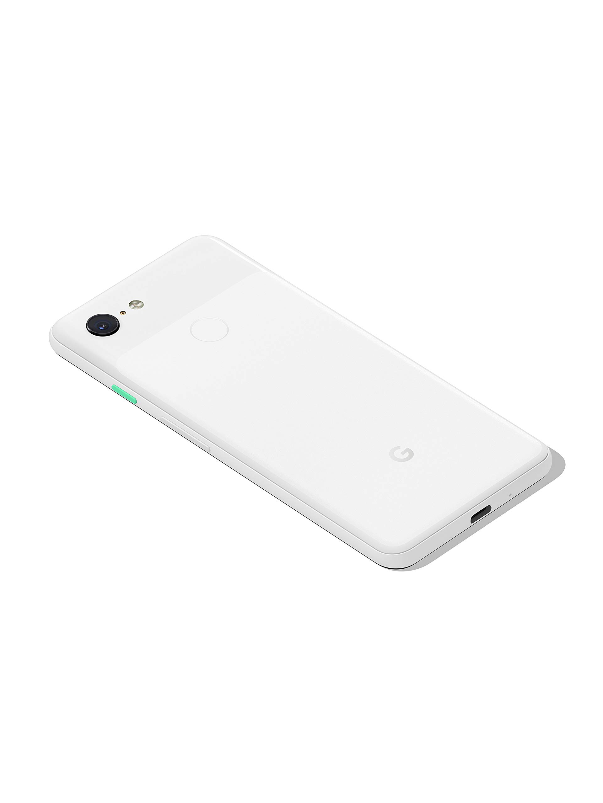 Google Pixel 3 XL (2018) G013C 64GB - 6.3" inch - Android 9 Pie - (GSM Only, No CDMA) Factory Unlocked 4G/LTE Smartphone - International Version (Clearly White)