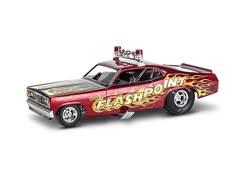 Revell 14528 '70 Plymouth Duster Funny Car 1:24 Scale 100-Piece Skill Level 4 Model Car Building Kit