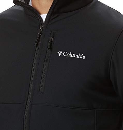 Columbia Men's Ascender Softshell Jacket, Black, 3X Big
