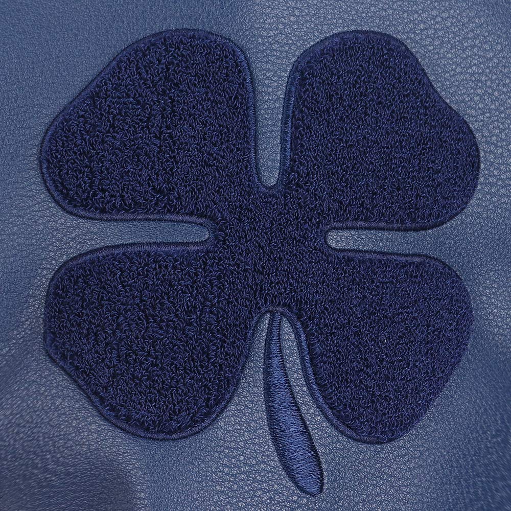 Craftsman Golf Lucky Clover Blue Golf Driver Fairway Wood Hybrid Rescue Headcover Set Towel Embroidery (Driver Cover #1)