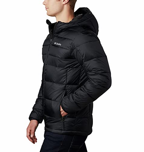 Columbia Men's Buck Butte Insulated Hooded Jacket, Black, XX-Large