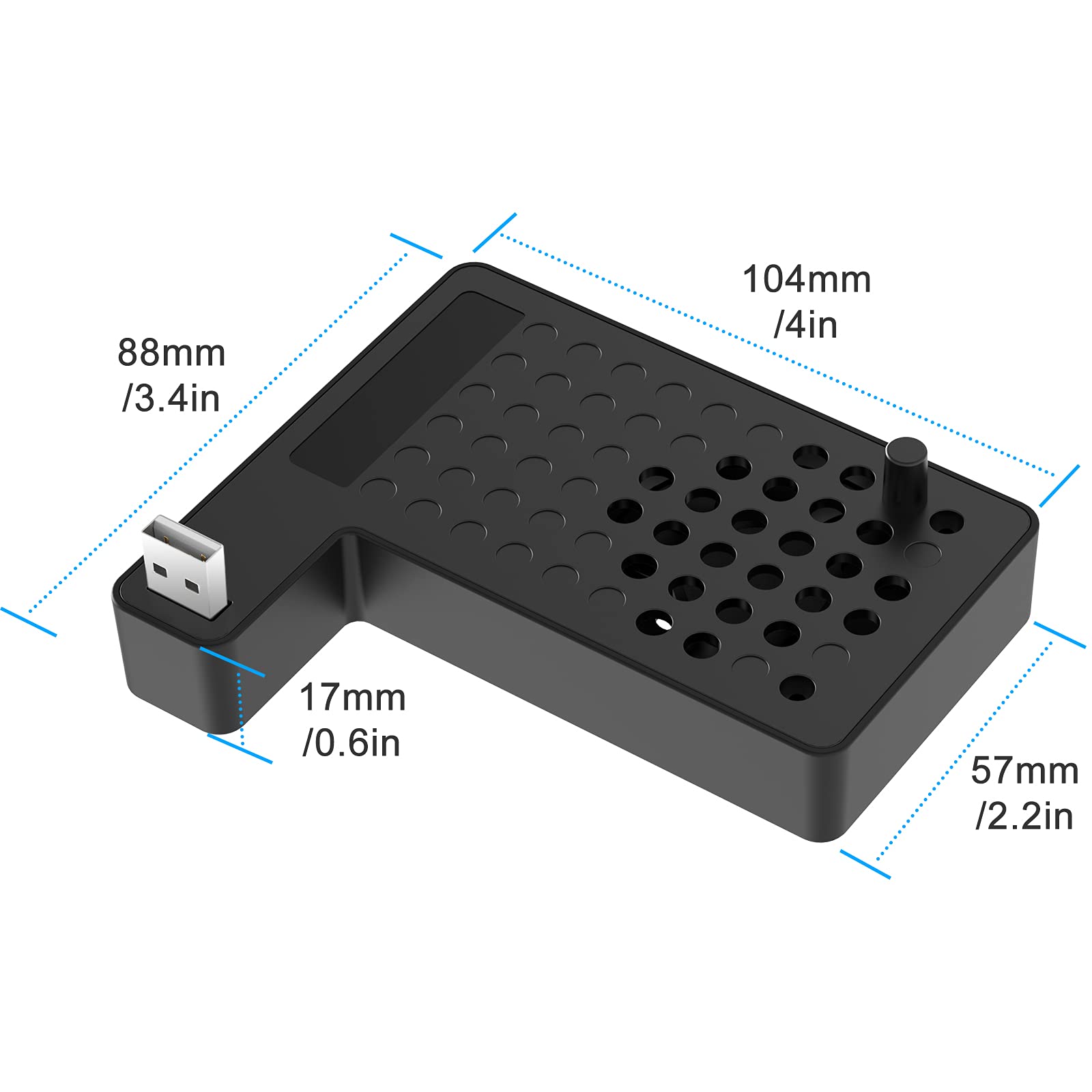Cooling Fan for Xbox Series X - Upgrade Game Console Cooler Cooling System with USB Hub Port, External Powerful Cooling Fan Offer Quiet Efficient Heat Removal for Xbox Series X Console