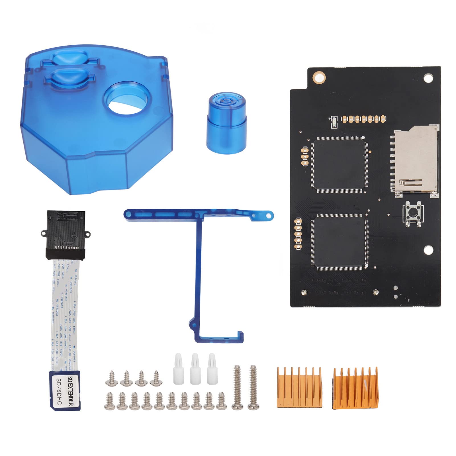 Focket Optical Drive Simulation Board, V5.15b Remote Storage Card Mount Kit for Dreamcast Console, Suitable for Sega Dreamcast Game Console VA1 Version Console, for Game Playing
