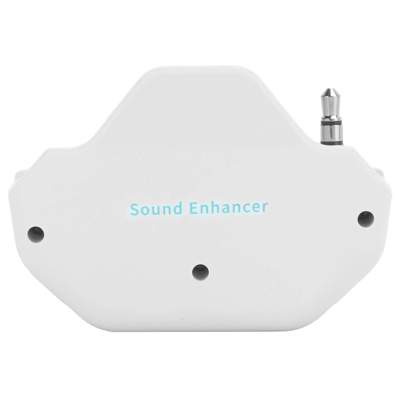 Focket Stereo Headset Adapter for One Controller, 3.5mm USB Audio Adapter Stereo Headphone Converter Gamepad Headset Adapter, Sound Enhancer for Controller Headset Adapter (White)