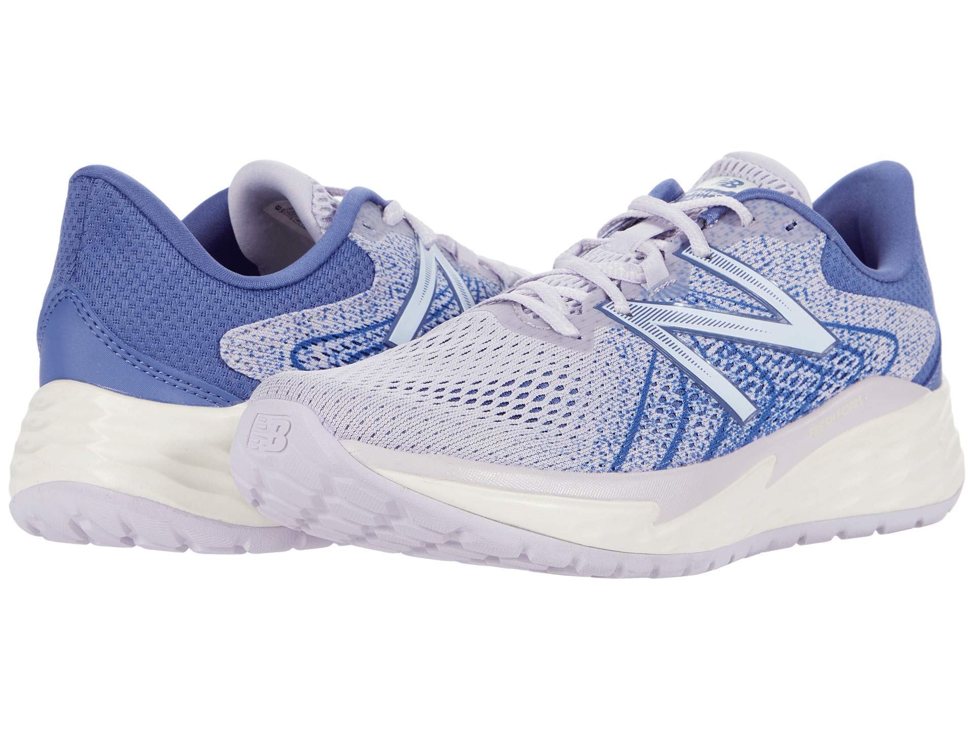 New Balance Women's Fresh Foam Evare V1 Running Shoe, Orca/Bali Blue, 9