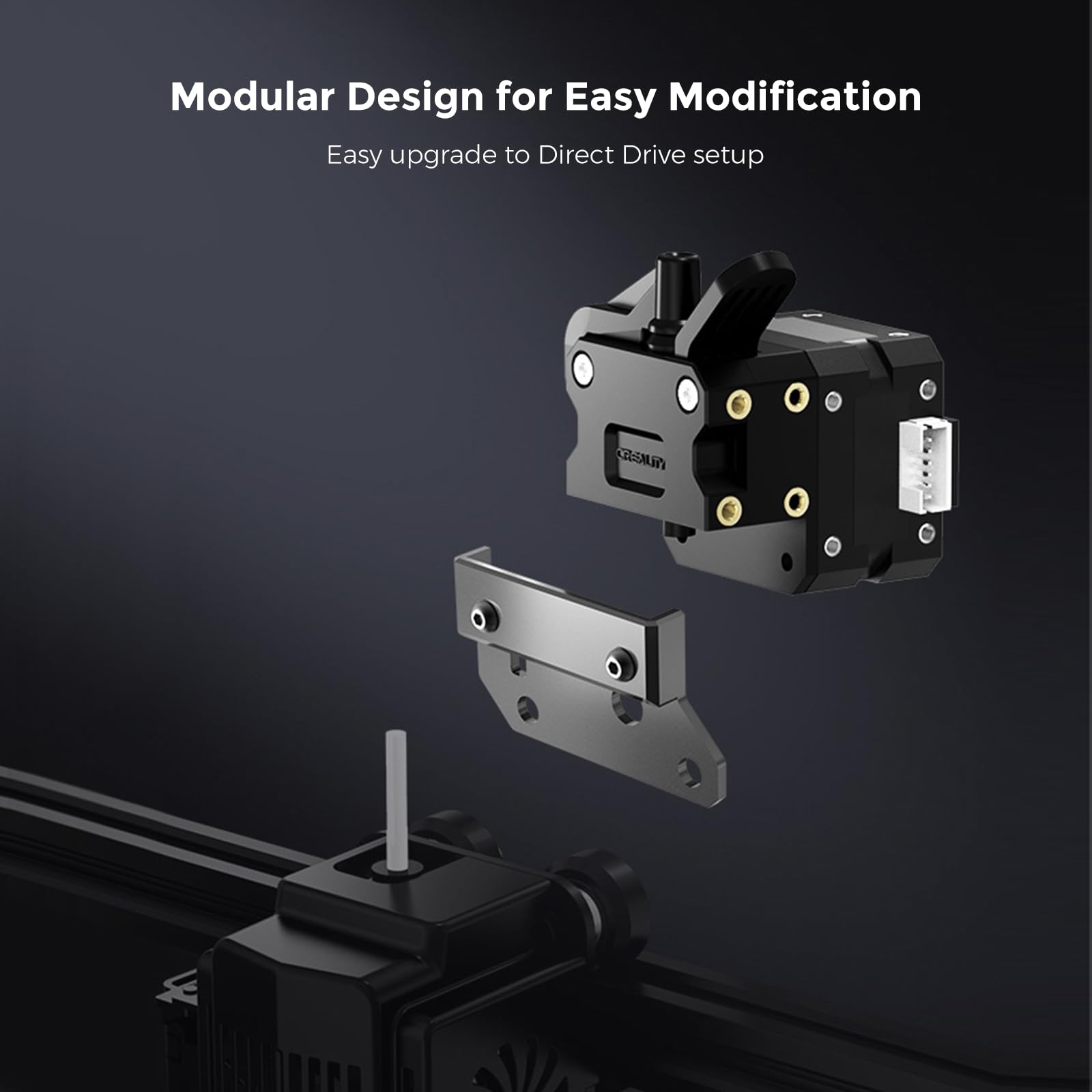 Creality Official Sprite Extruder Kit for Neo Series, Direct Drive Dual Gear Extruder SE, Compatible with Creality Ender 3 Neo/Ender 3 V2 Neo/Ender 3 Max Neo/Ender 2 Pro 3D Printers