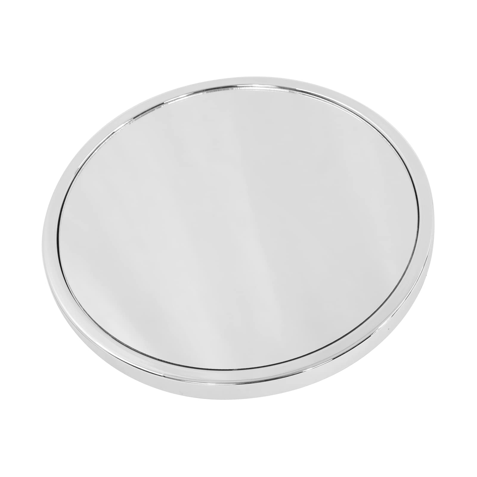 Fogless Mirror Shower Mirror for Shaving, Anti-Fog Mirror with Suction Wall Mounted Makeup Mirror Chrome Plated Easy Assembly