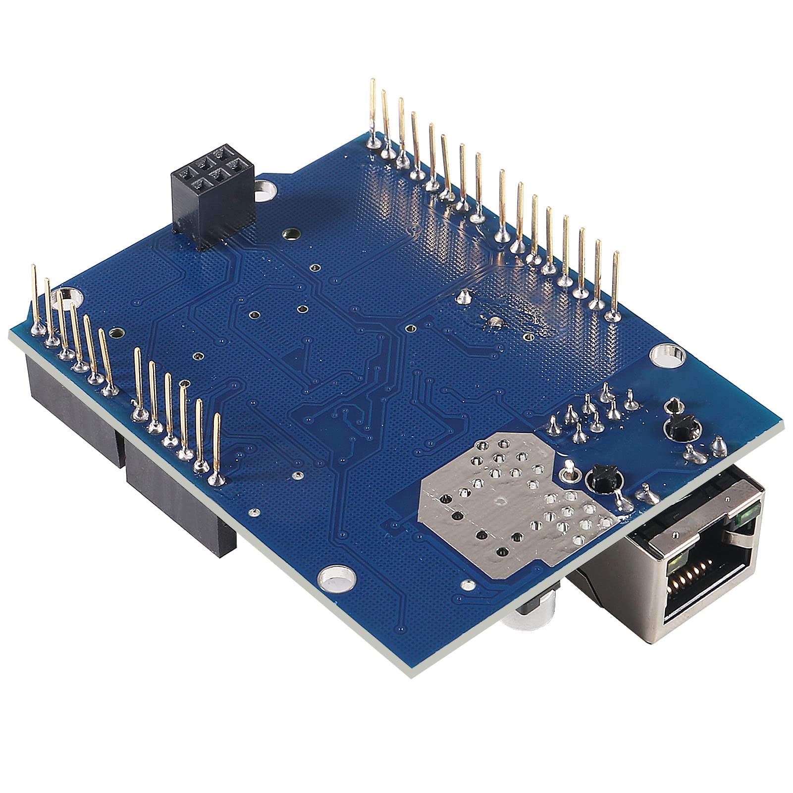 DWEII 2PCS W5100 Ethernet Network Shield W5100 Ethernet Expansion Board with SD Card Slot for Arduino UNO MEGA2560