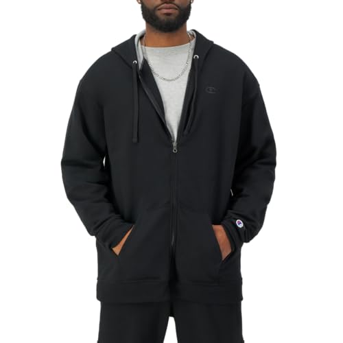 Champion Men's Zip-Up Hoodie, Powerblend, Zip-Up Hoodie Sweatshirt for Men (Reg. or Big & Tall)