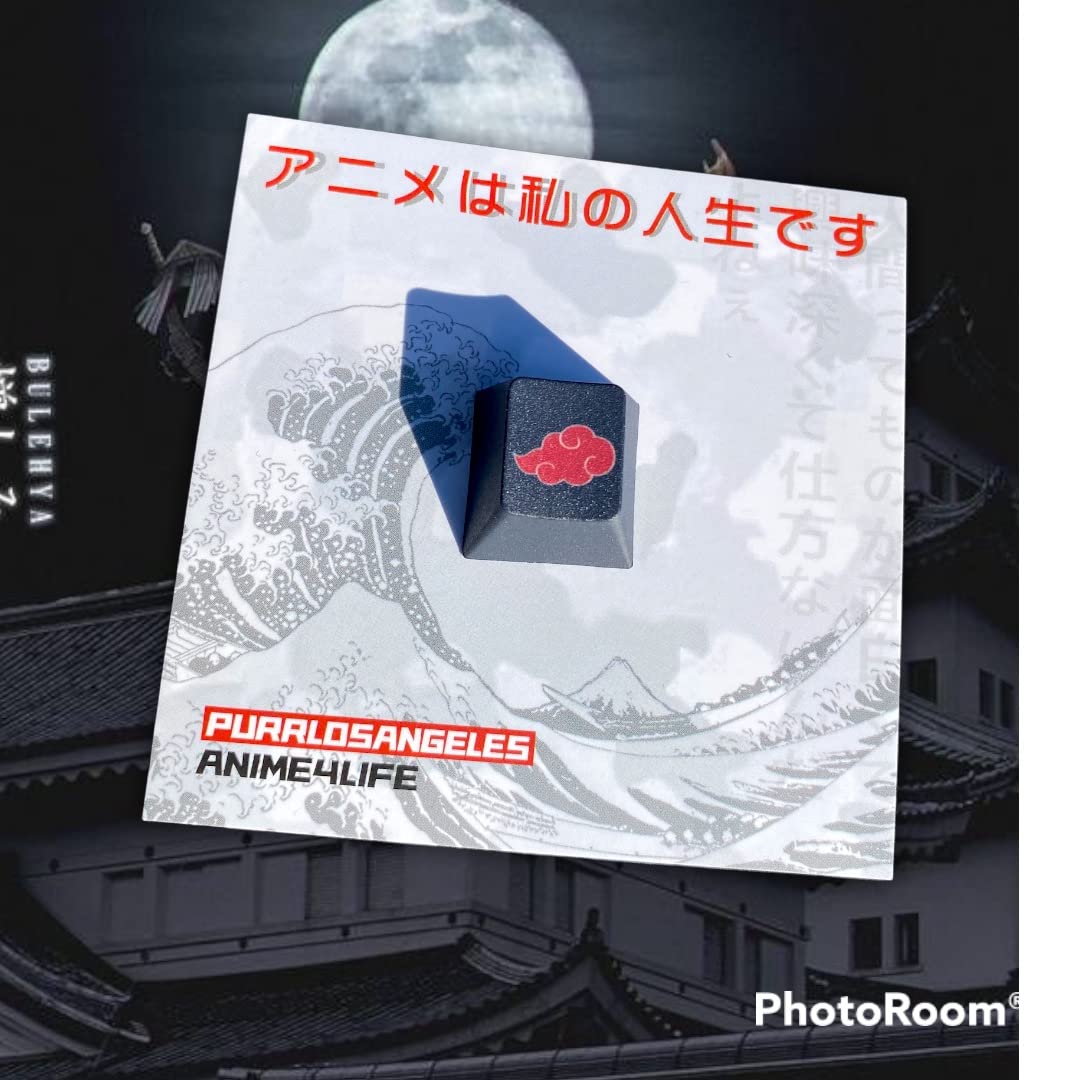 PURR Anime Gaming Keycaps Keyboard Accessories Gaming Keycaps (Akatsuki 暁)