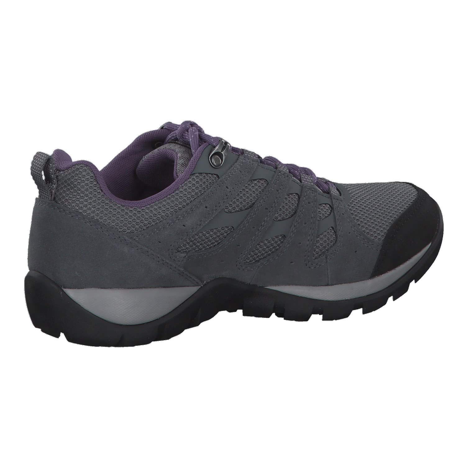 Columbia Women's Redmond V2 Waterproof, Ti Grey Steel/Plum Purple, 7.5