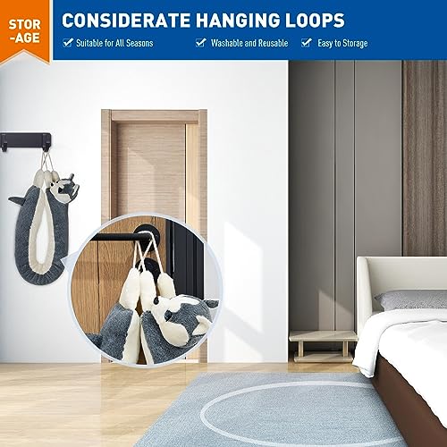 MAGZO Under Door Draft Stopper 36 inch, Cute Husky Dog Door Draft Blocker Sound Noise Cold Air Wind Dust Proof Energy Savingā¦