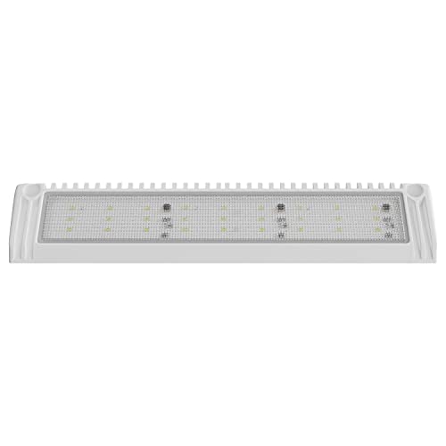 Leisure LED RV Exterior Porch Utility Light - 12v 2250 Lumen 12.9" Lighting Fixture. Replacement Lighting for RVs, Trailers, Campers, 5th Wheels (White)