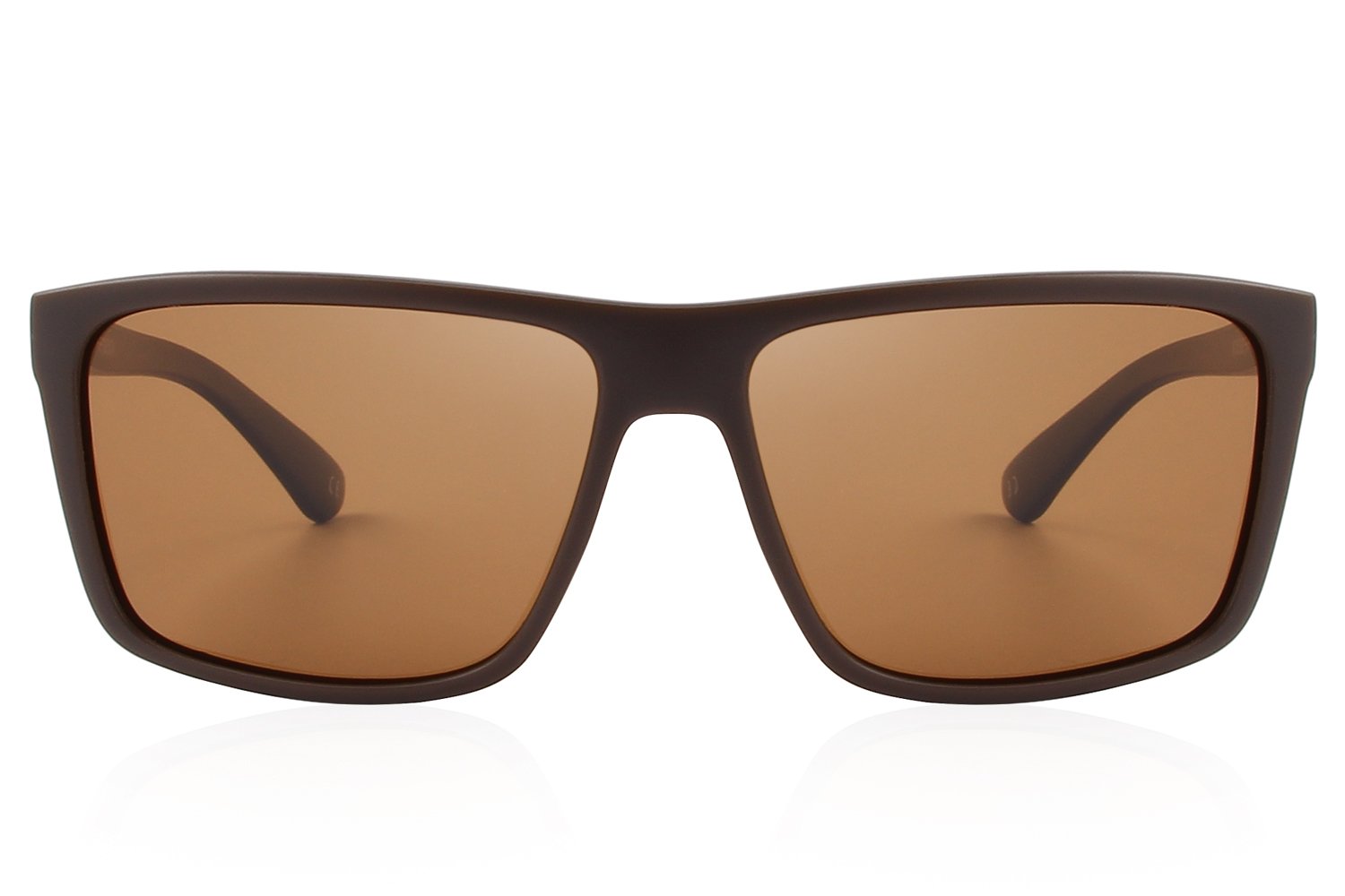 MERRY'S Men Polarized Sunglasses Male Women Outdoor Fishing Sun glasses (Brown, 58)