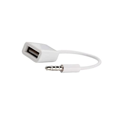 Ronyme 4X USB 2.0 Female to 3.5mm Male Stereo AUX Headphone Converter