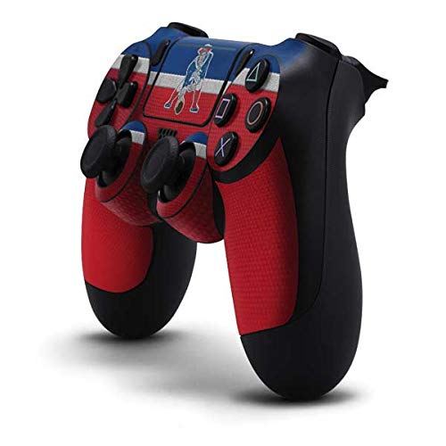 Skinit Decal Gaming Skin Compatible with PS4 Pro/Slim Controller - Officially Licensed NFL New England Patriots Vintage Design