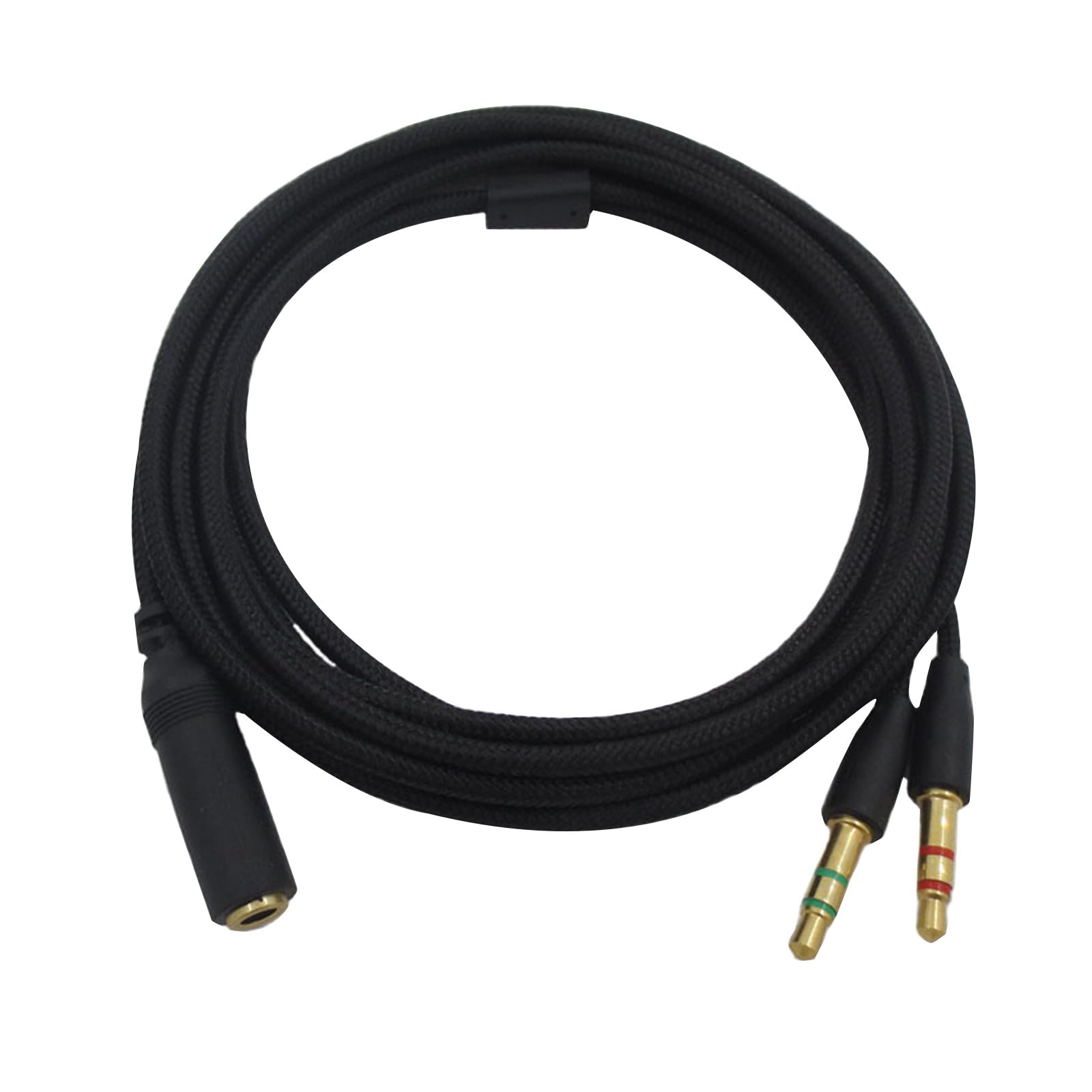 BYNNIX Earphone Cable Headphone Adapter Splitter Headset Microphone Cord for Electra 7.1 V2 Headphones 3.5mm Audiophile-Grade Headphone Cable for Electra 7.1 V2 Flexible Splitter