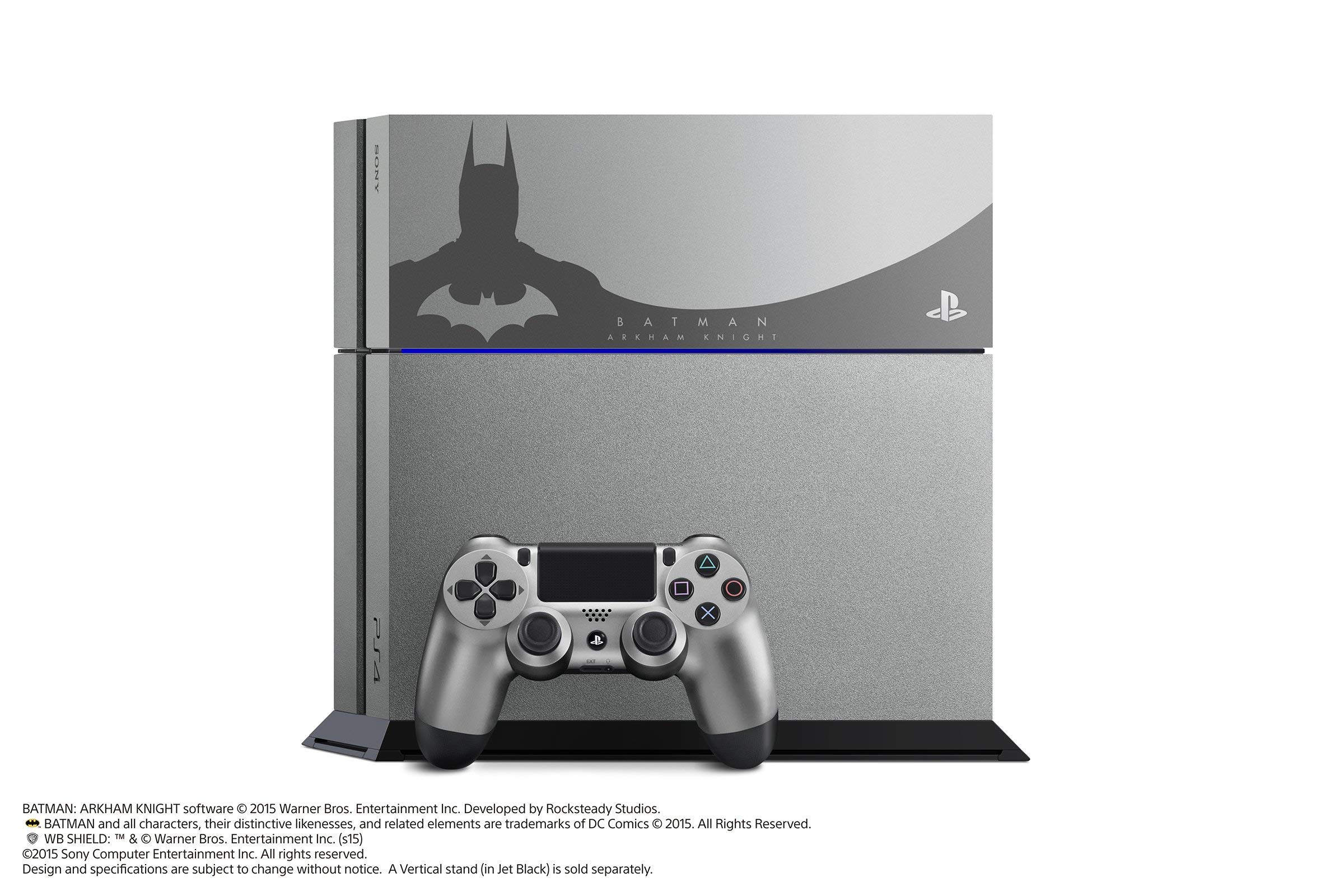 PlayStation 4 500GB Console - Batman Arkham Knight Bundle Limited Edition[Discontinued] (Renewed)