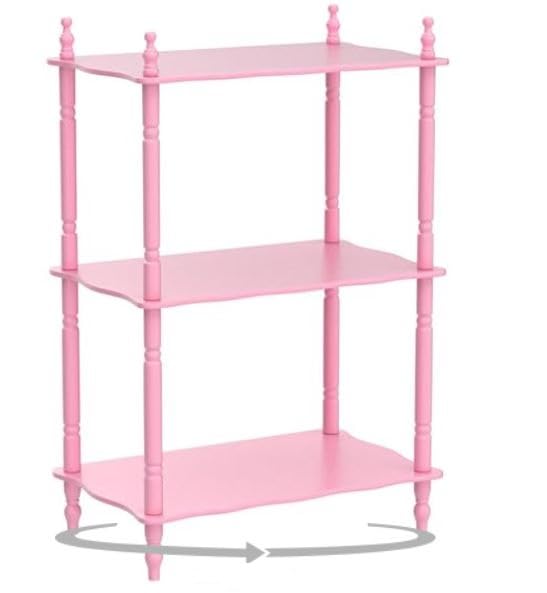 Frenchi Furniture Shelf, Pink