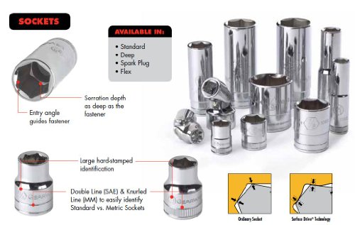 GEARWRENCH 1/2" Drive 12 Pt. Deep Socket, 30mm - 80826