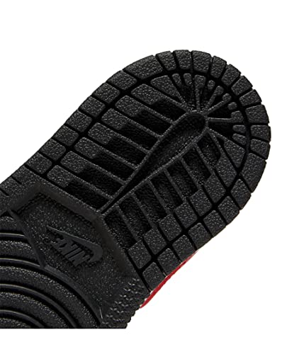 Jordan Baby Boy's 1 Mid (Infant/Toddler) Black/Fire Red/White 9 Toddler M
