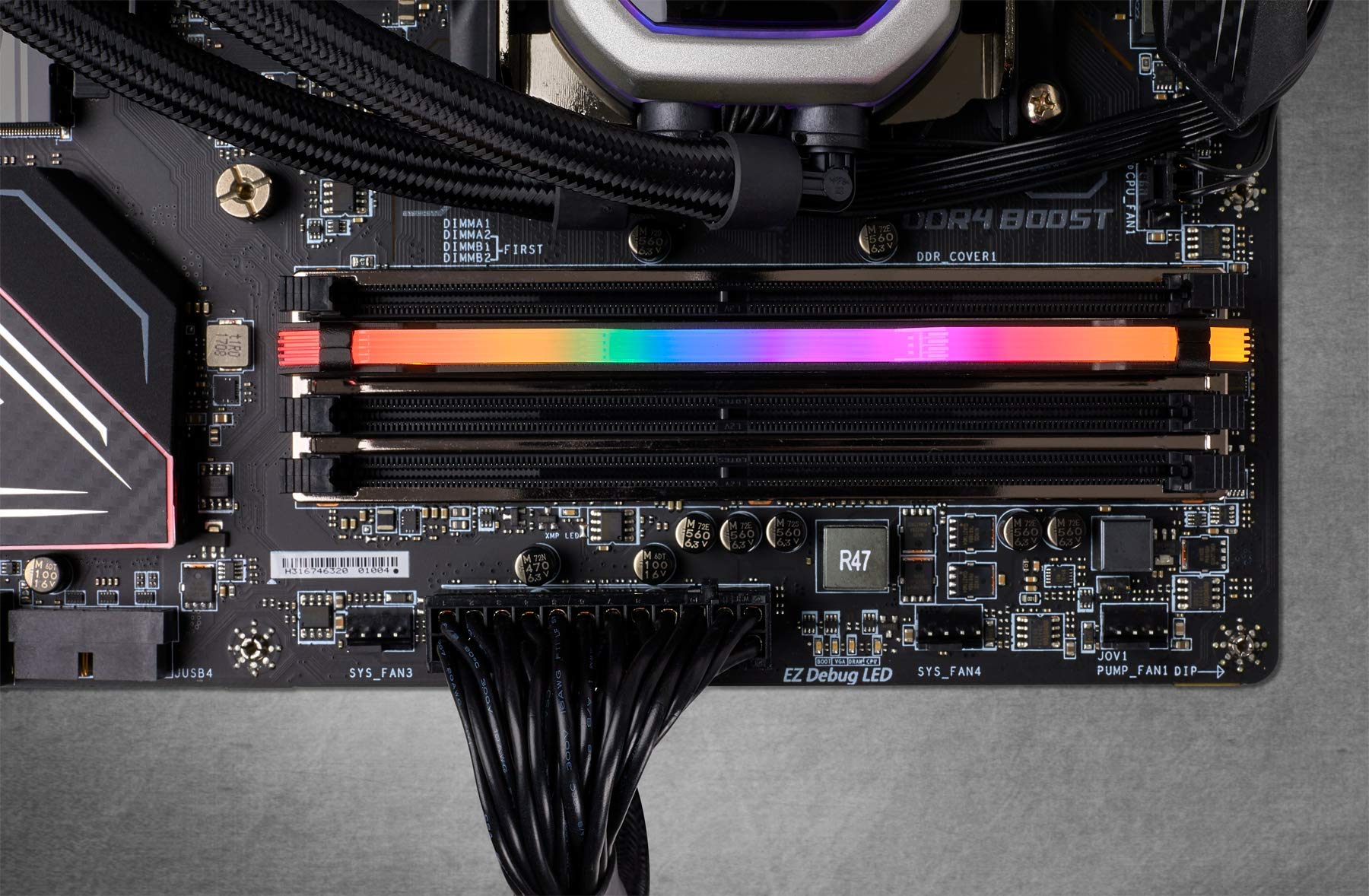 Corsair Vengeance RGB Pro 8GB (1x8GB) DDR4 3200 (PC4-25600) C16 Optimized for AMD Ryzen – Black