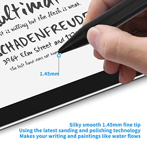 Stylus Pens for Amazon Kindle Fire 10 Pencil, Evach Capacitive High Sensitivity Digital Pencil with 1.5mm Ultra Fine Tip Stylus Pencil for Amazon Kindle Fire 10 Pen, Black