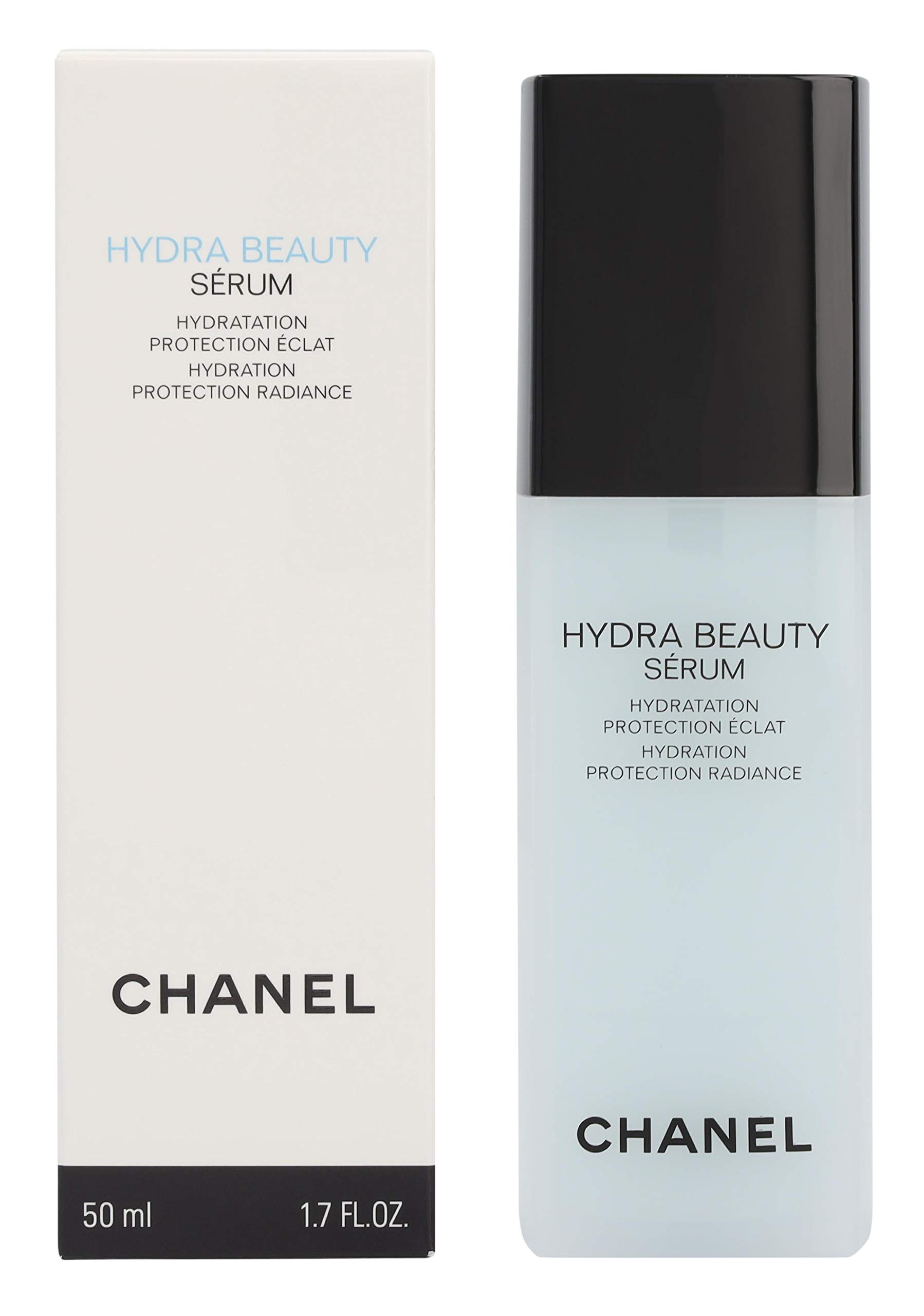 Chanel Hydra Beauty Serum Hydration Protection Radiance By Chanel for Unisex - 1.7 Oz Serum, 1.7 Oz