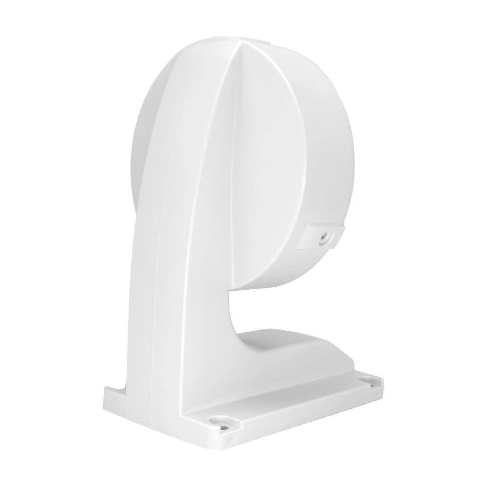DS-1258A WM110 Universal Surveillance Camera Wall Mount Bracket, ABS, Indoor, L-Shaped Housing for Select CCTV Security IP Dome Camera Mounting, White, (1 Pack)