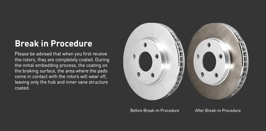 R1 Concepts Rear Brakes and Rotors Kit |Rear Brake Pads| Brake Rotors and Pads| Euro Ceramic Brake Pads and Rotors| Hardware Kit|fits 2013-2018 Ford C-Max, Escape, Transit Connect