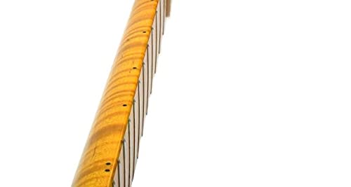 CJWSLYT Guitar Electric Guitar Handle Tiger Pattern Maple 21 frets Guitar Handle Guitar & Accessories Electric Guitar Parts String Instrument Accessories Electric Guitar