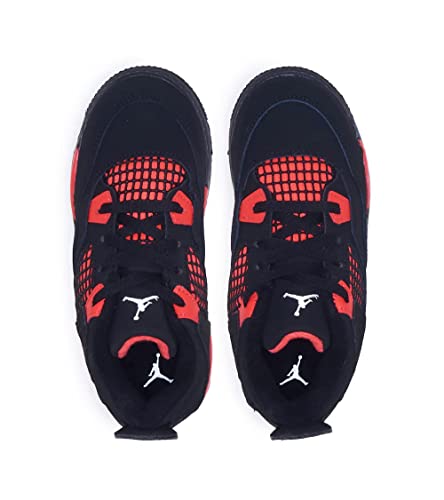 Jordan Toddler Air 4 Retro TD BQ7670 016 Red Thunder - Size 7C
