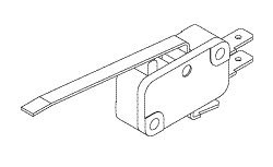 Micro-Switch (Cherry D48X/Grey) for Tuttnauer TUS057