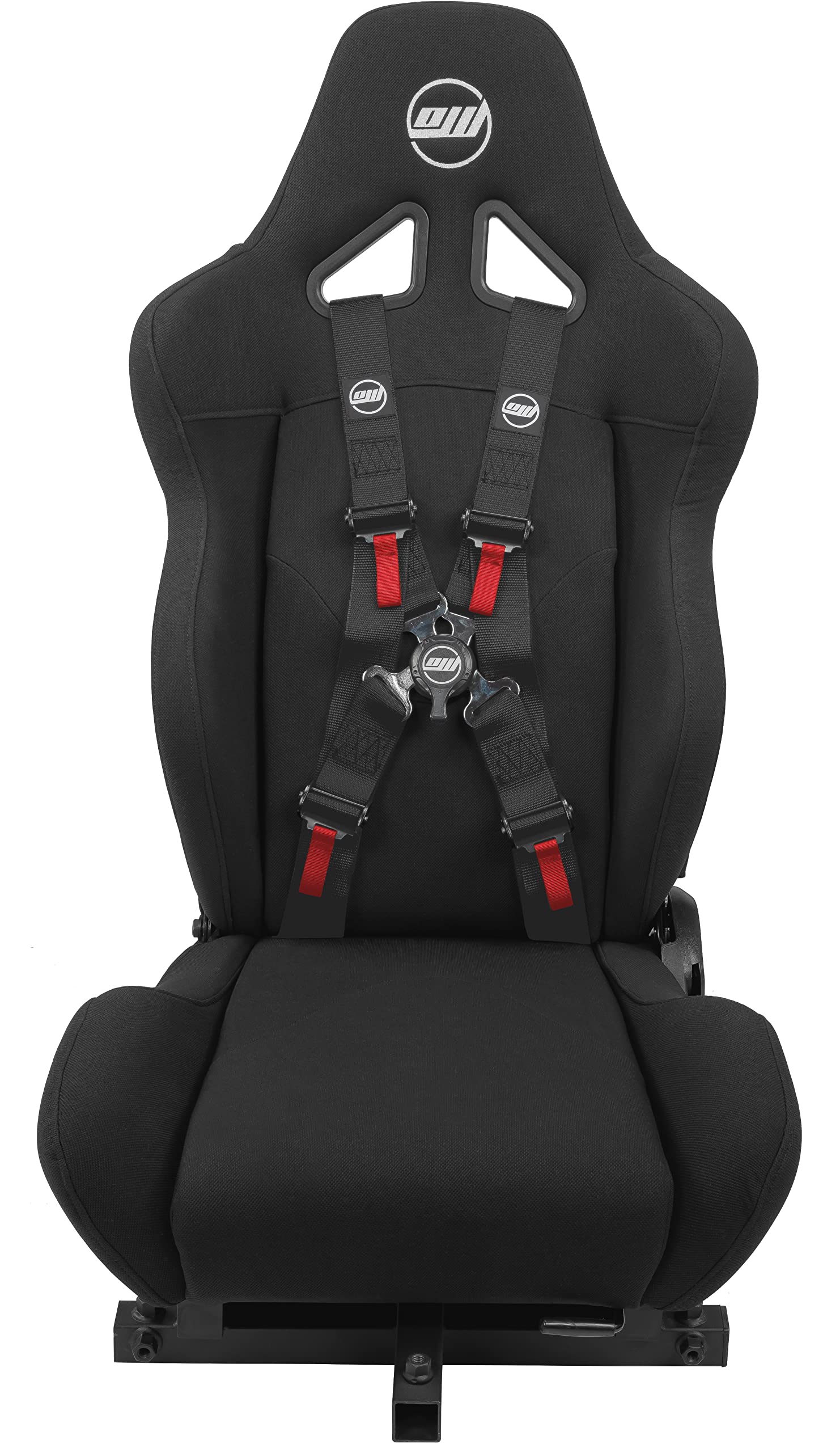 OpenWheeler Racing and Flight Simulation Cockpit Four Point Harness. Virtual Reality add-on. Black