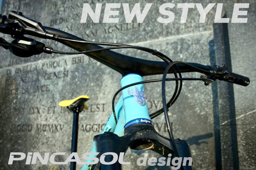 Carbon Mountain Bike Handlebars, Integrated Handlebar, Integrated Carbon Bar and Stem, -17 Degree stem, 740mm Width-iC SL bar/stem, 1-1/8 inch Stem