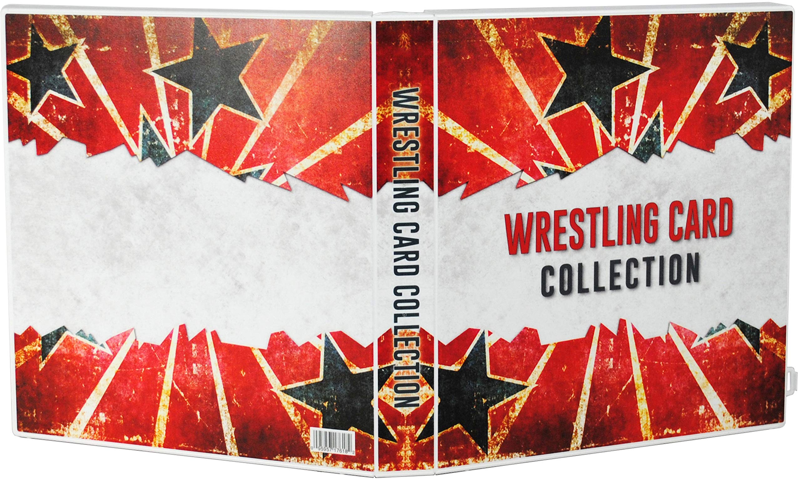 UniKeep WWE WrestleMania Themed Collectible Card Storage Binder - Comes With 20 Card Pages