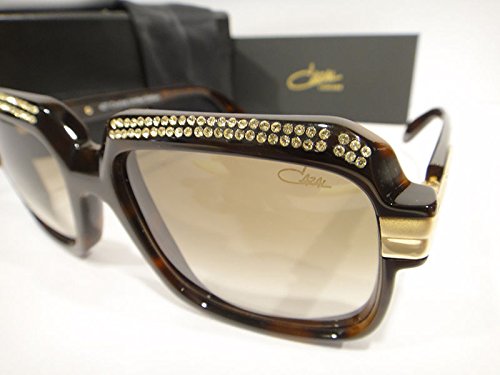 Cazal 607/3 Sunglasses 607 Diamond Legend Brown (504) Authentic New