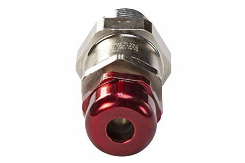 Explosion Proof Cable Gland 3/4" NPT Nickel Plated Brass 0.24-0.46" OD C1D1 ATEX IEC Ex N4X
