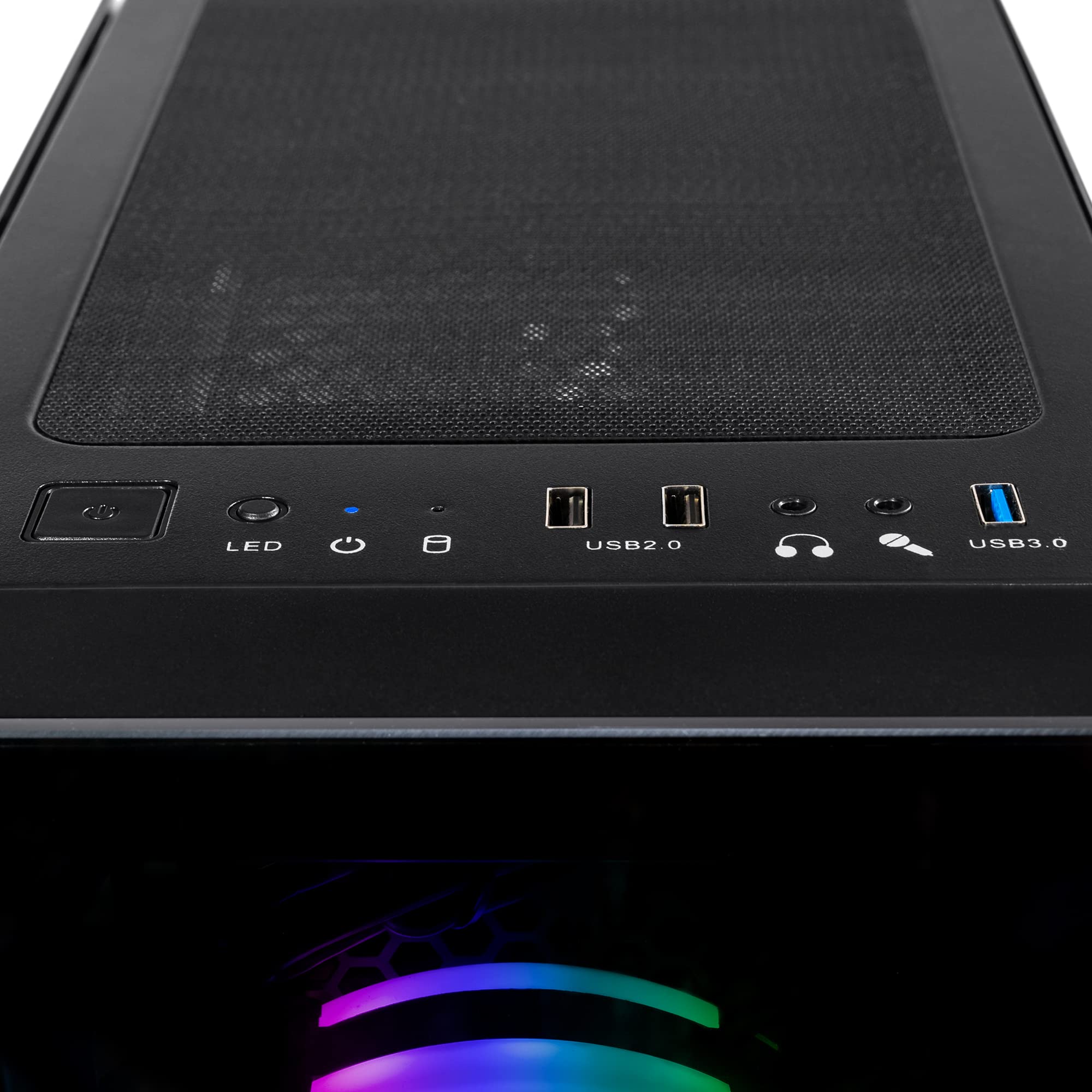 CLX Set Gaming Desktop - AMD Ryzen 7 5700X 3.4GHz 8-Core Processor, 16GB DDR4 Memory, GeForce RTX 3050 8GB GDDR6 Graphics, 500GB SSD, 2TB HDD, WiFi, Windows 11 Home 64-bit