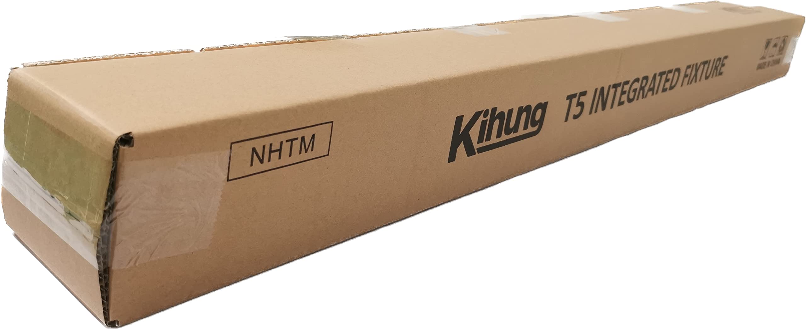 Kihung (8 Pack) LED T5 3FT Tube Light Fixture, 15W, 1800lm, 6500K, 3 Foot Linkable LED Shop Light Tube, Ceiling, Workshop, Corded Electric with Built-in ON/Off Switch