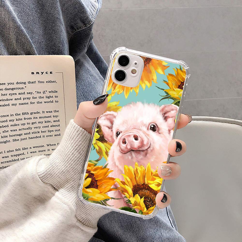 Cow Phone Case for iPhone 11,11 Pro,11 Pro Max, iPhone X, XR, iPhone 7/8,7/8 Plus, Flexible TPU Shockproof Protection Basic Case Cover