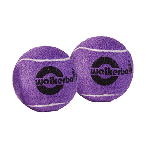 MABIS Pre-Cut Walker Glide Balls, Purple, One Pair